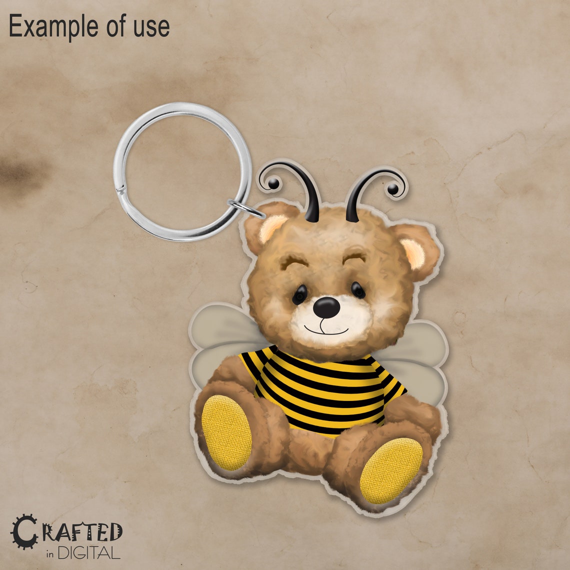 Bears & Bees - Clipart Collection - Etsy