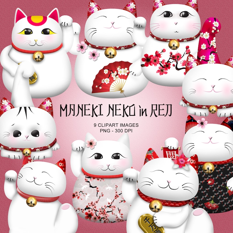 Lucky Cat - Etsy