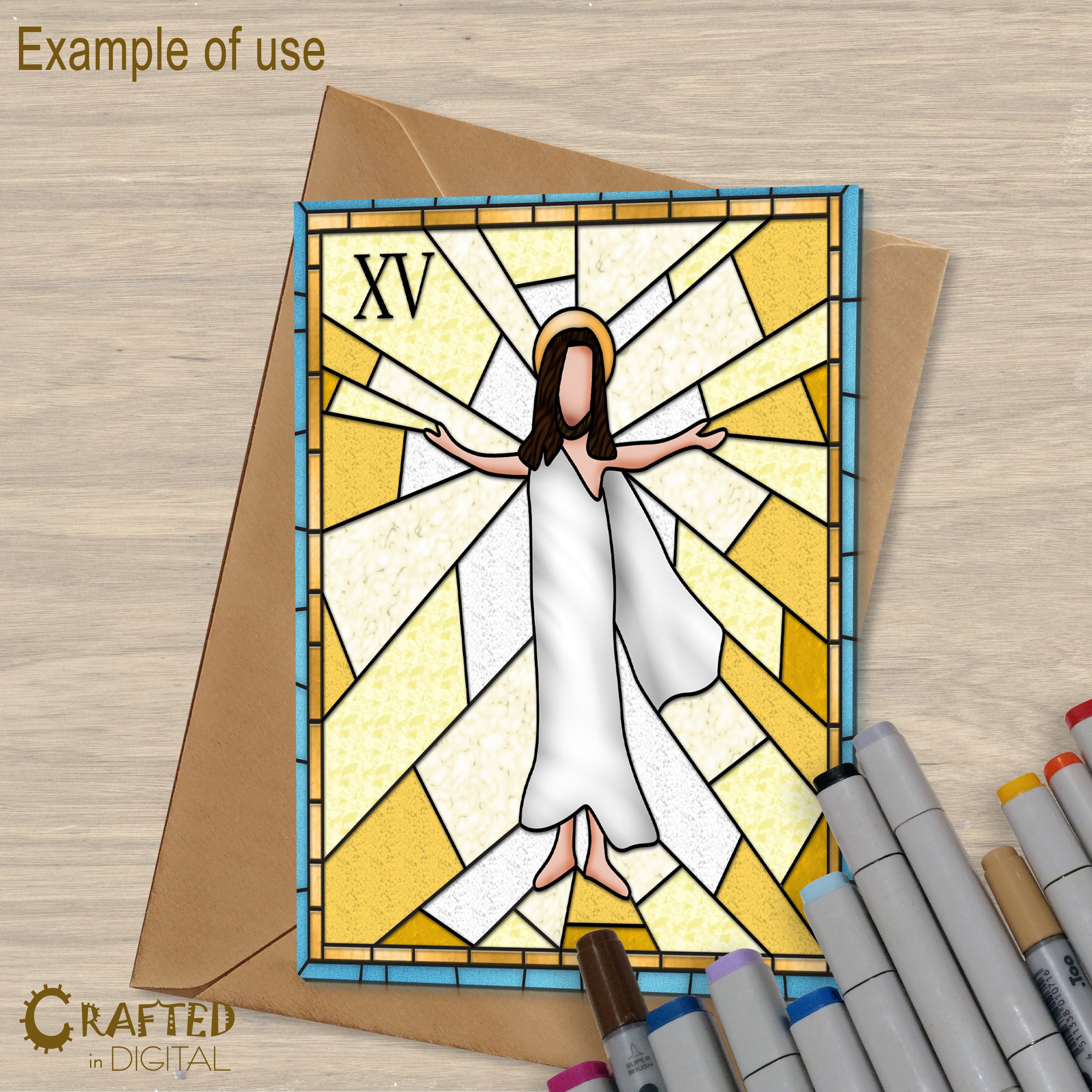 Stained Glass Stations of the Cross Christian Religions - Etsy