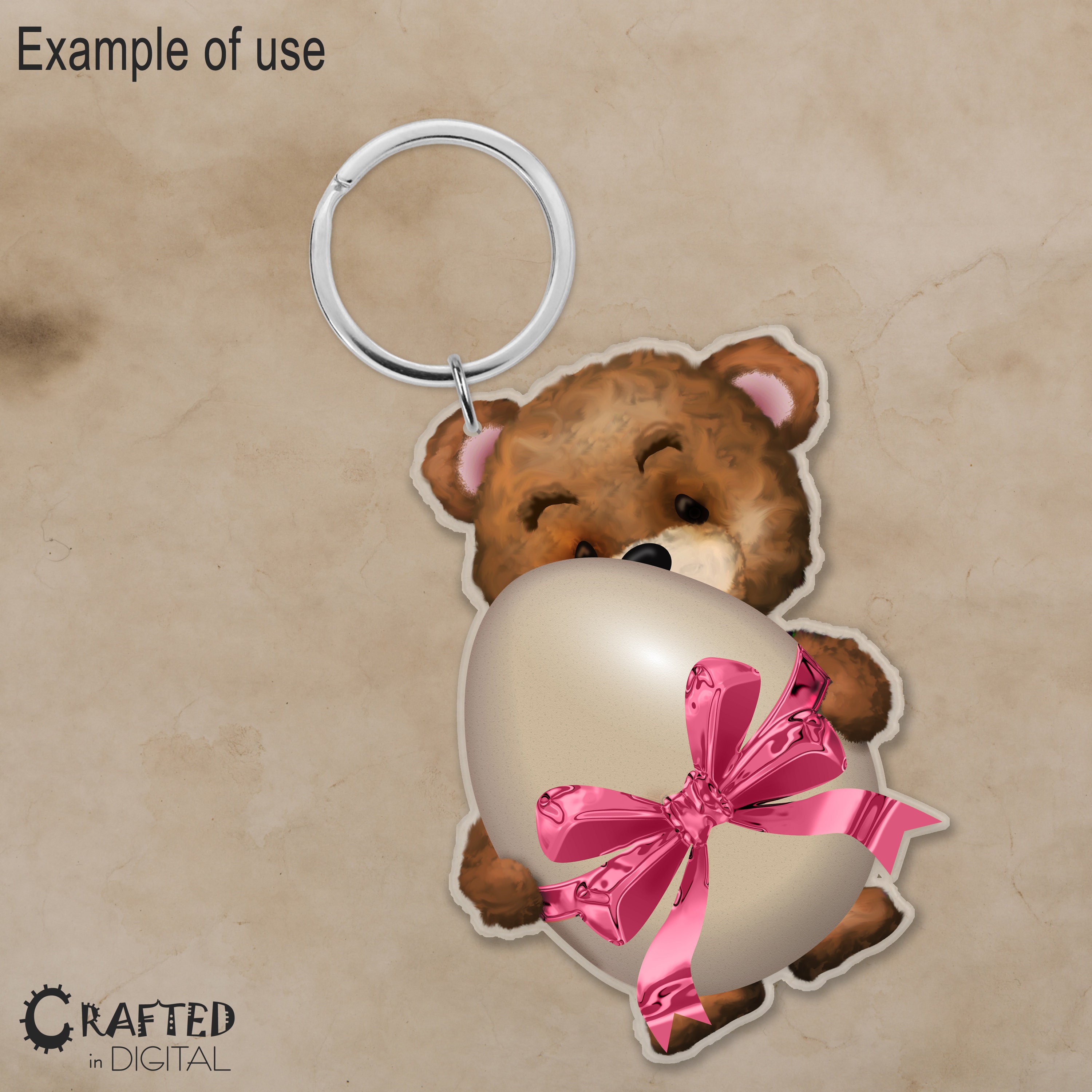 Easter Bears Clipart Collection | Etsy