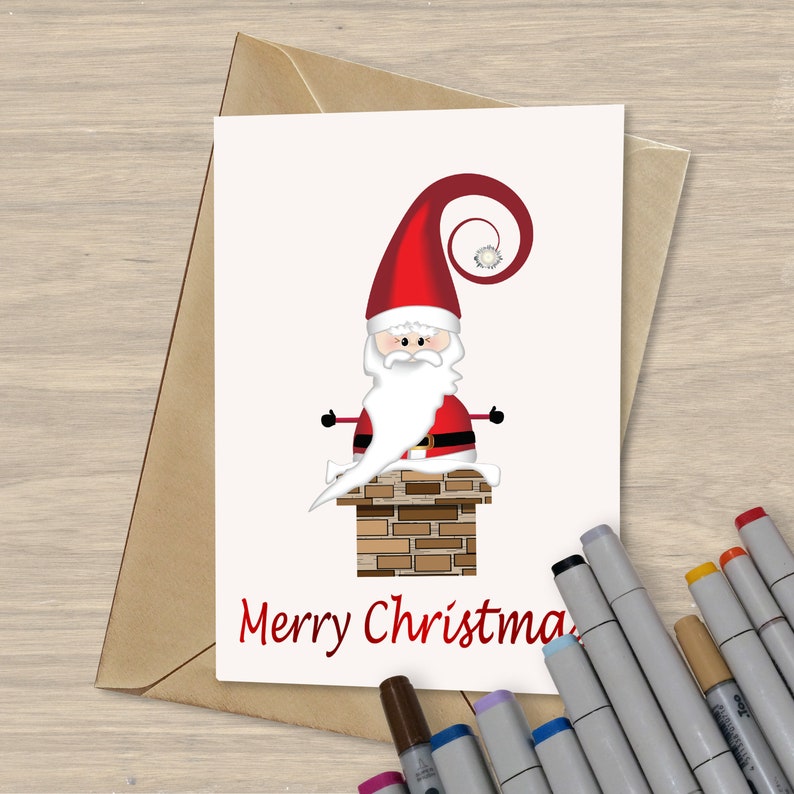 All About Santa Christmas Clipart Collection | Etsy