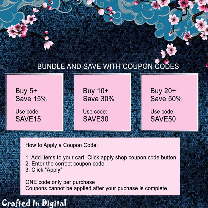 6 Buntings With Editable Text - Clipart Collection - Etsy