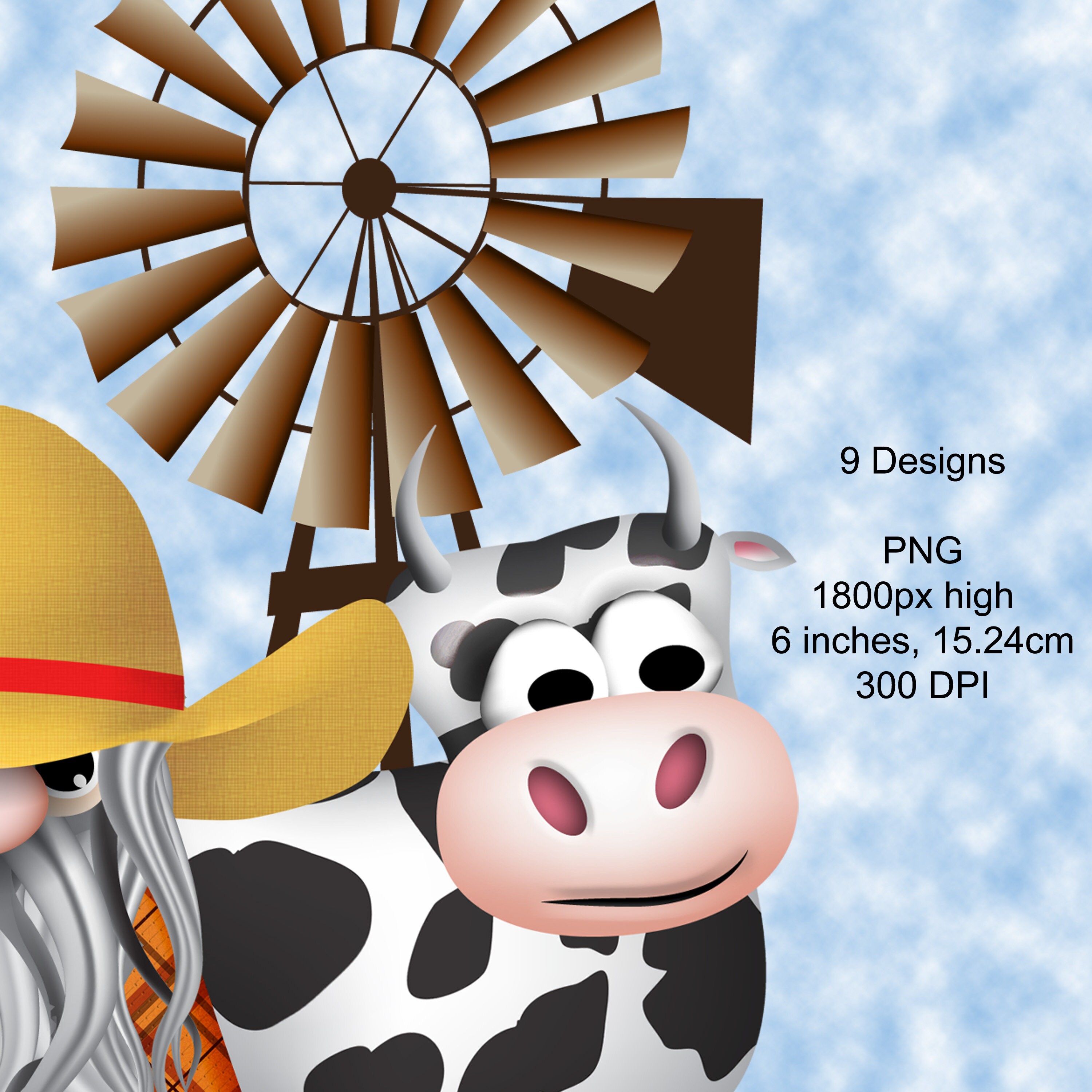 Farm Gnomes - Clipart Collection - Etsy Australia