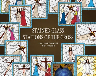 Stations of the Cross Art Cards - Etsy