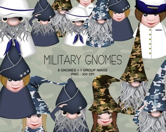 Military Gnomes - Etsy