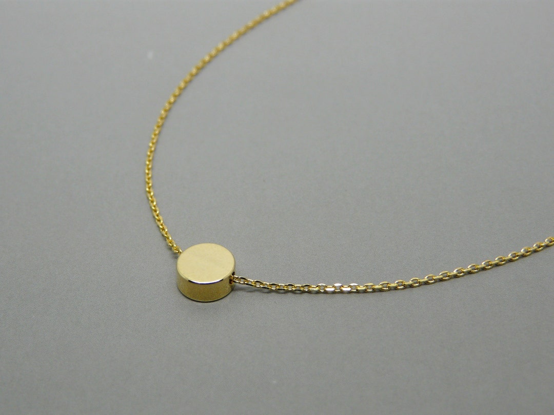 Dainty Gold Necklace, Minimalist Necklace, Delicate Gold Necklace ...