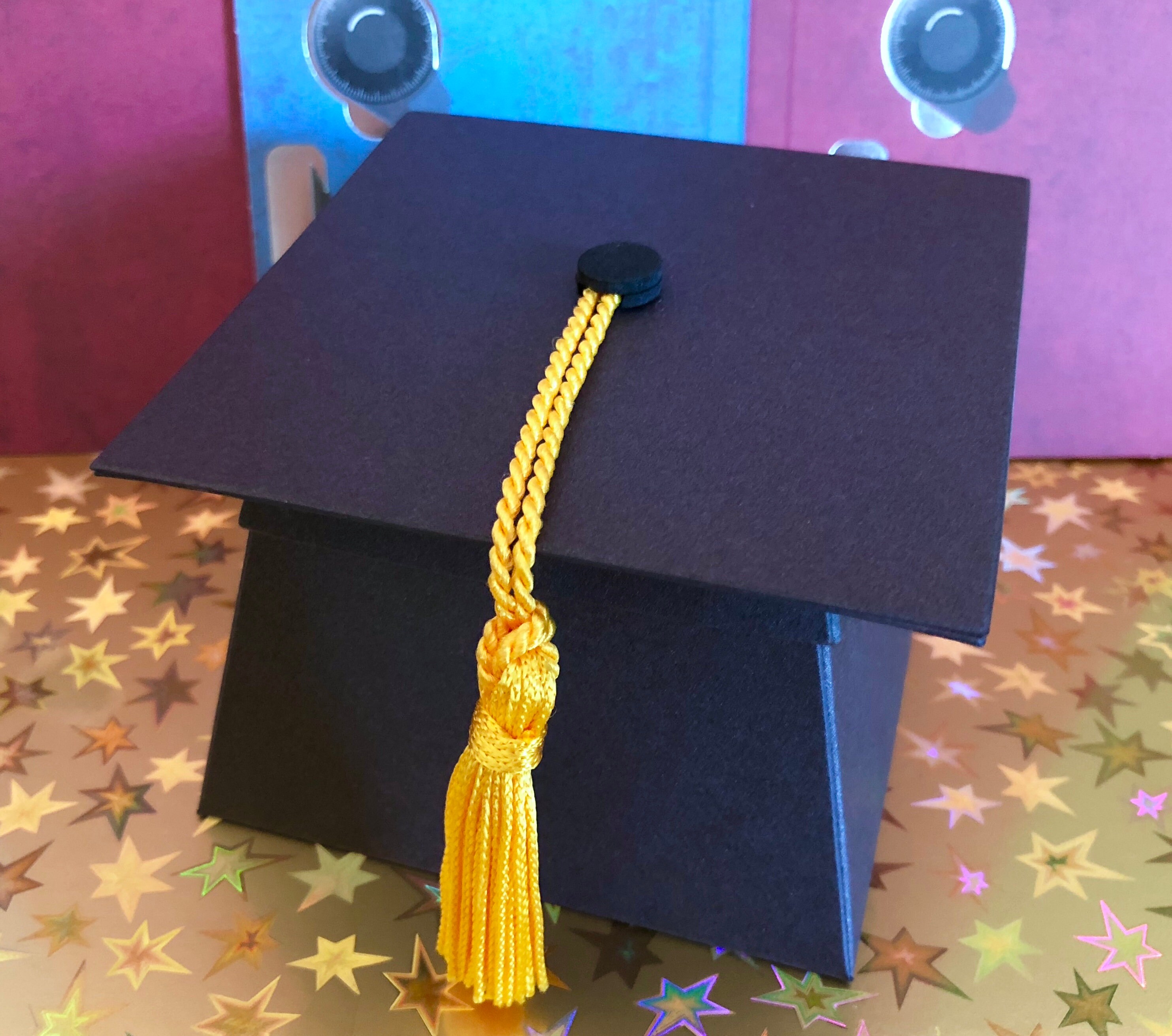 Graduation Hat Box Graduation Party Favor Box Graduation Cap | Etsy