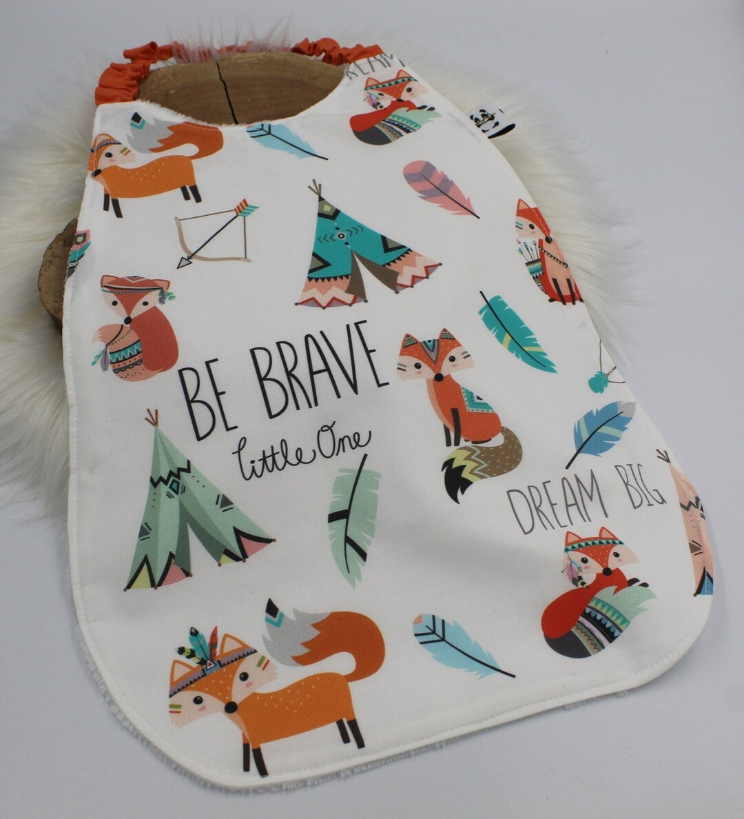 Personalized Bib or Canteen Towel Elastic Sponge Bib - Etsy