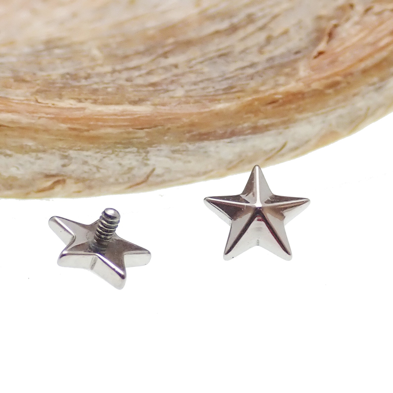 Internally Threaded Nautical Star Implant Titanium Astm F-136 ...