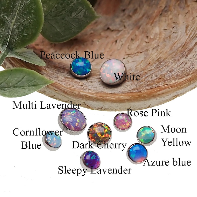 16G Implant Grade Titanium Internally Threaded Flat Tops Lab - Etsy