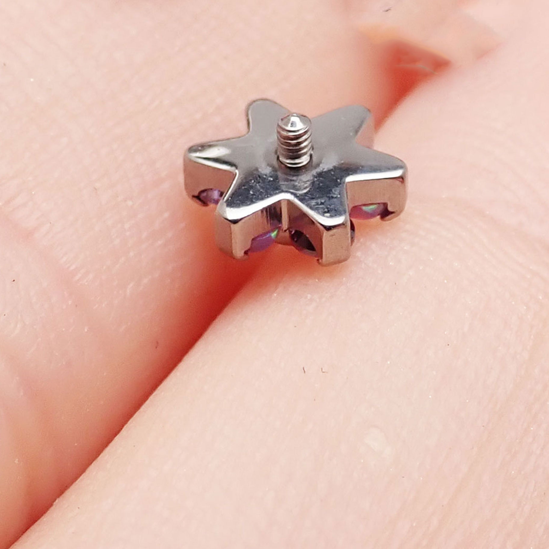 14g Dermal Belly Industrial Attachment Top Ideal for 14g - Etsy