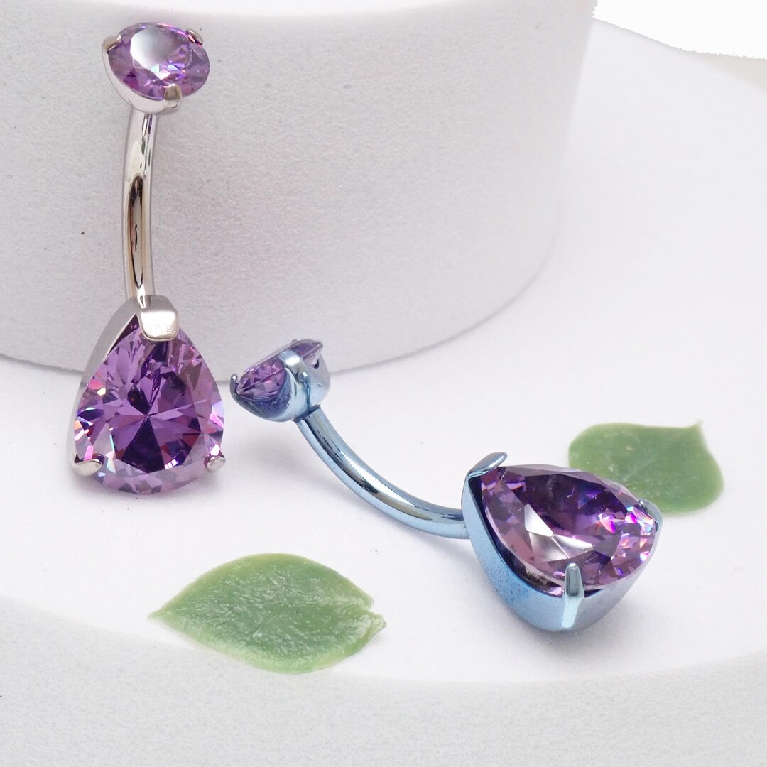Internally Threaded, Implant Titanium Belly Ring 10mm /14G ...