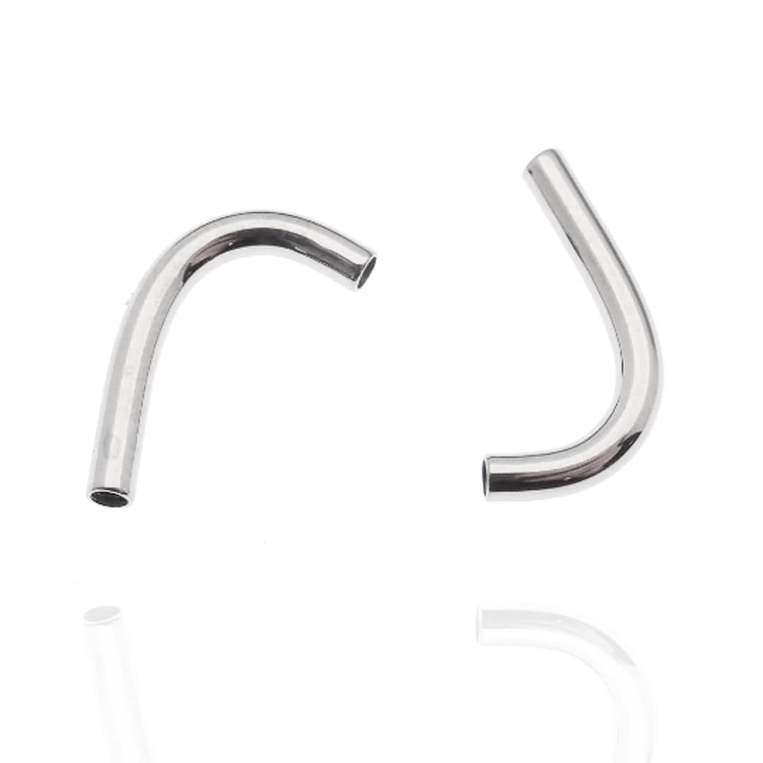 J-curve Internally Threaded Implant Titanium Curve Bar 16g, 14g - Etsy