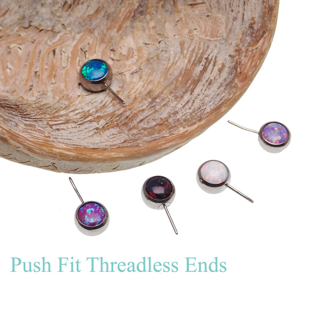 Implant Titanium Threadless Push Fit Tops, Opal Loose Replacement Top ...