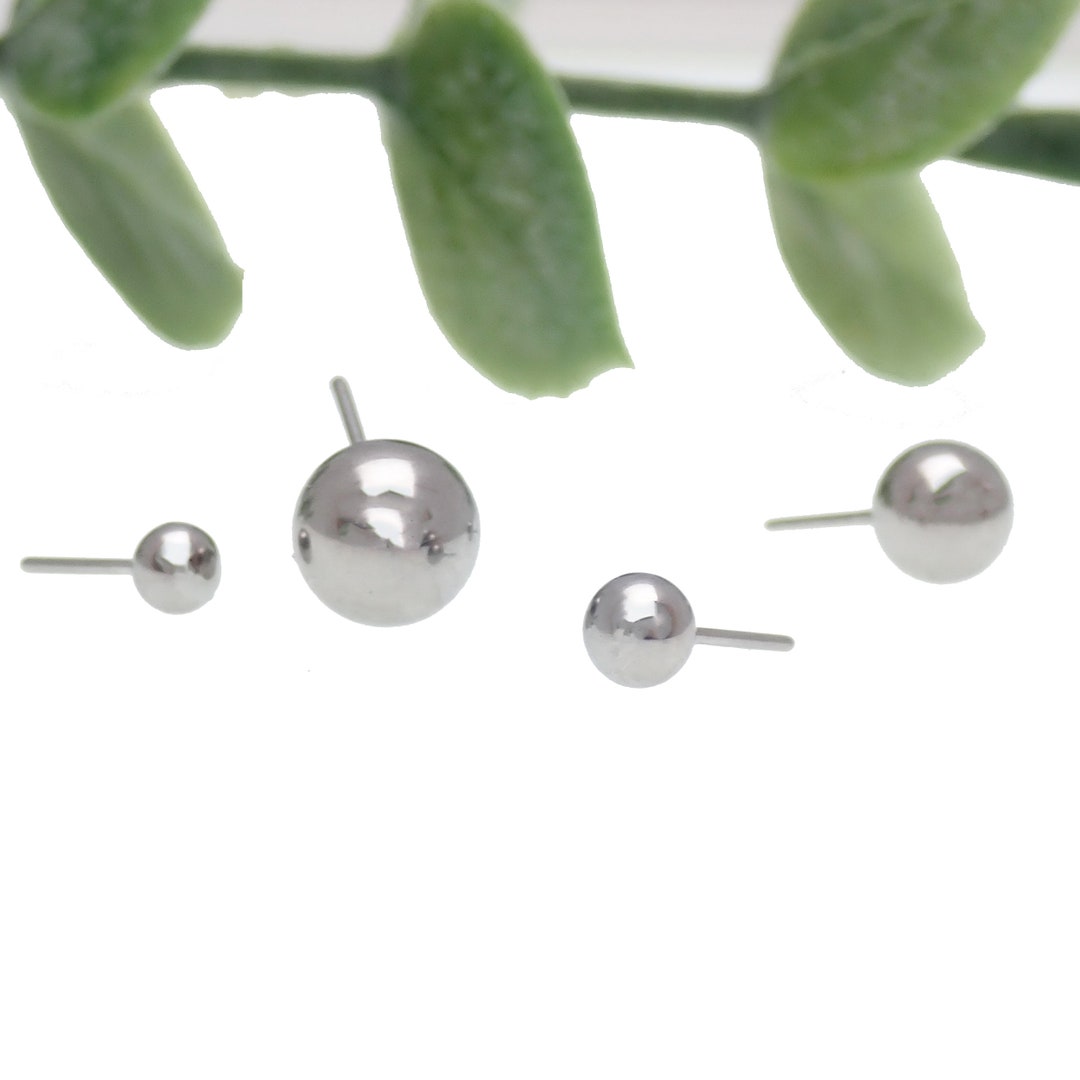Push Fit Threadless Titanium Ball - Ball Only 2mm, 2.5mm,3mm,4mm,5mm ...