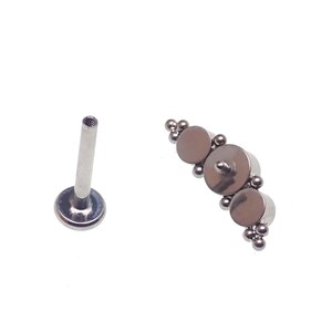 Titanium Helix Cluster With Flatback Many Colors to Choose - Etsy