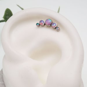 Titanium Helix Cluster With Flatback , Many Colors to Choose From ...