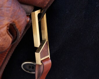 Mid century keychain | Etsy