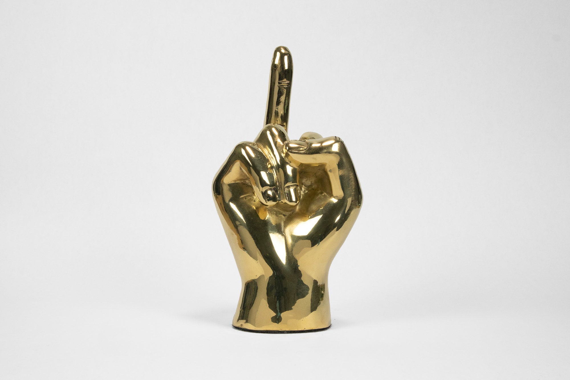 The Finger or the Middle Finger or the Bird Hand Sign Sculpture in ...