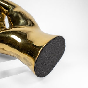 Horned Frog Hand Sign Sculpture in Brass - Etsy