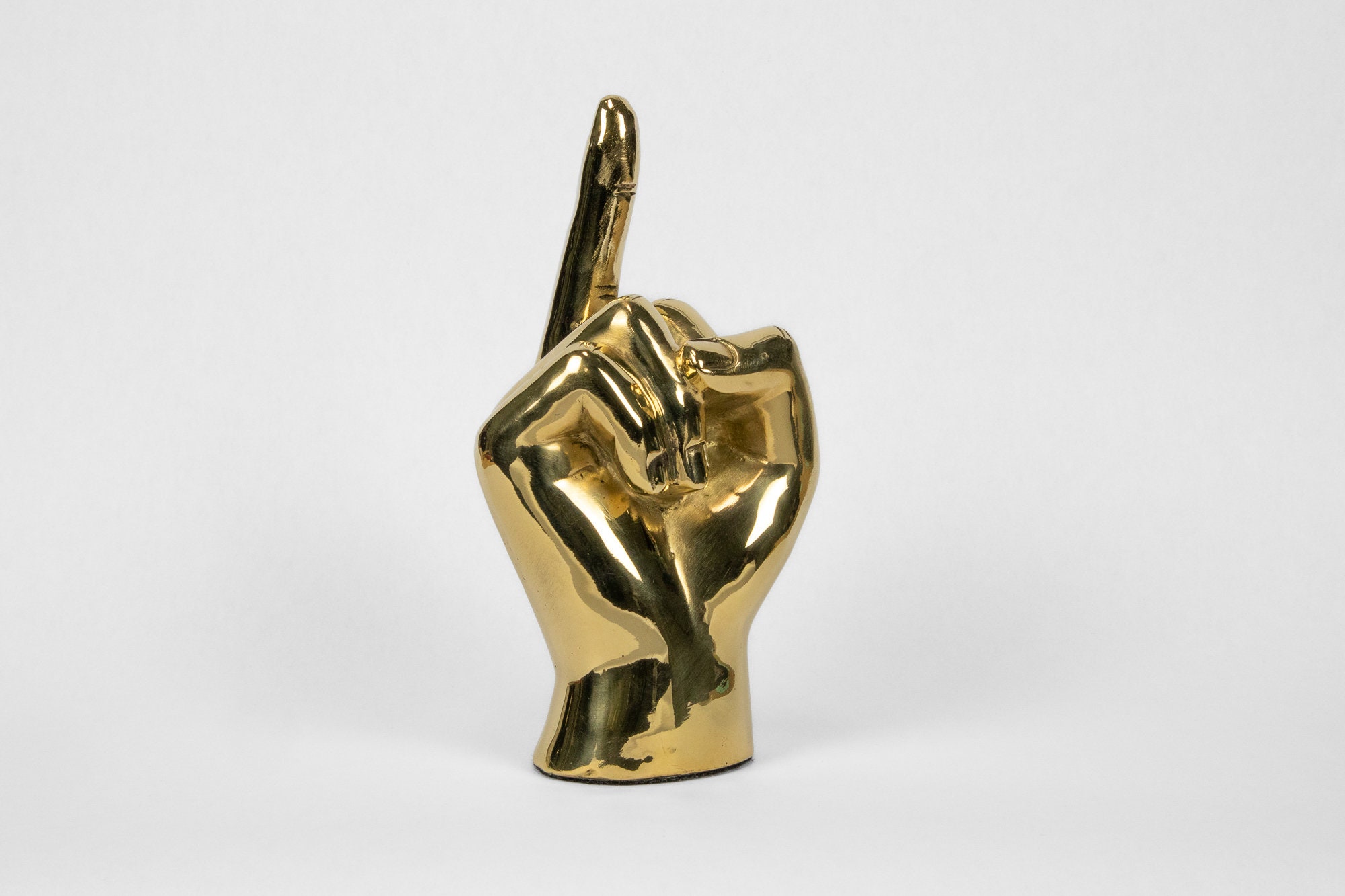 The Finger or the Middle Finger or the Bird Hand Sign Sculpture in ...