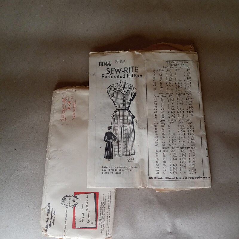 Mail Order Patterns - Etsy