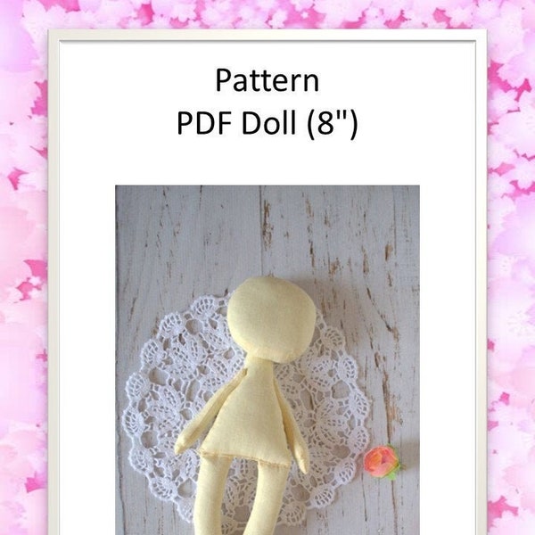 Doll Body Pattern - Etsy