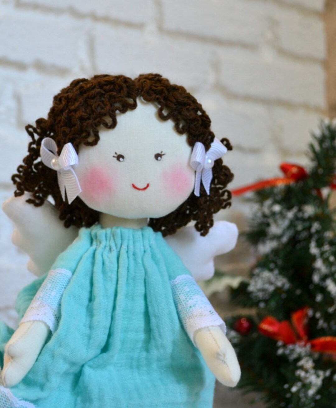 Rag Doll Angel 9 Inches, Guardian Angel Doll, Birthday Gift, Gift for ...