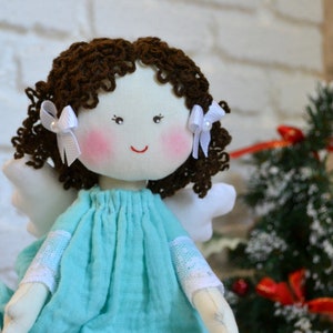 Rag Doll Angel 9 Inches, Guardian Angel Doll, Birthday Gift, Gift for ...