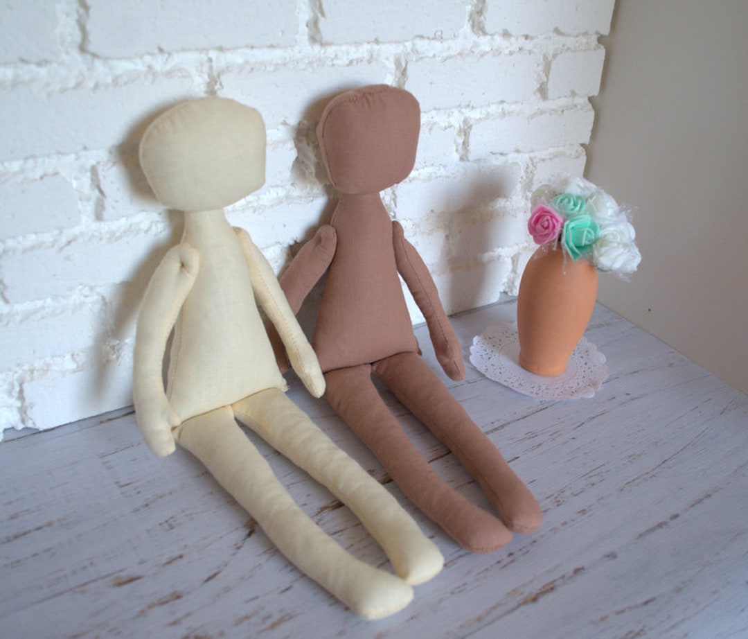 Blank Doll 11 Inches Handmade Blank Dolls Rag Dolls Doll Handmade ...