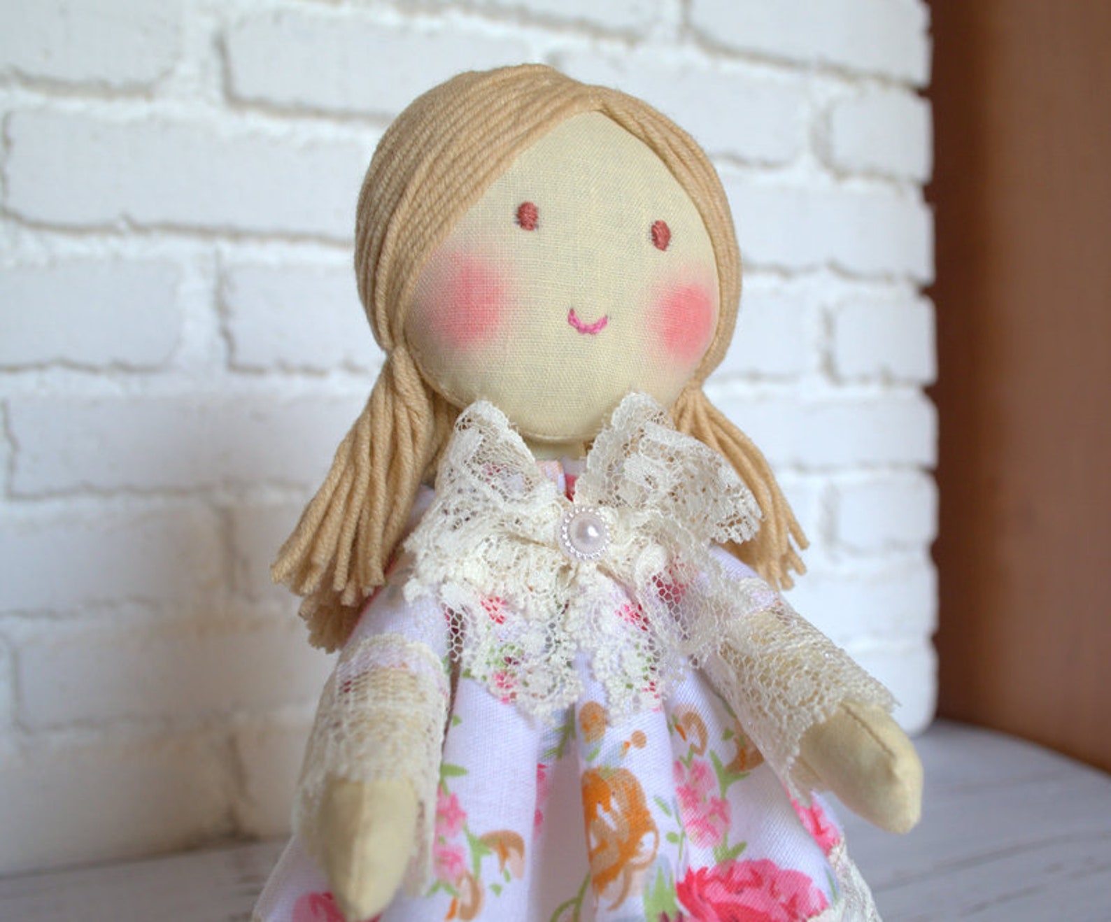 Rag Doll Mary Doll Christmas Rag Doll Handmade Toys Doll Games - Etsy