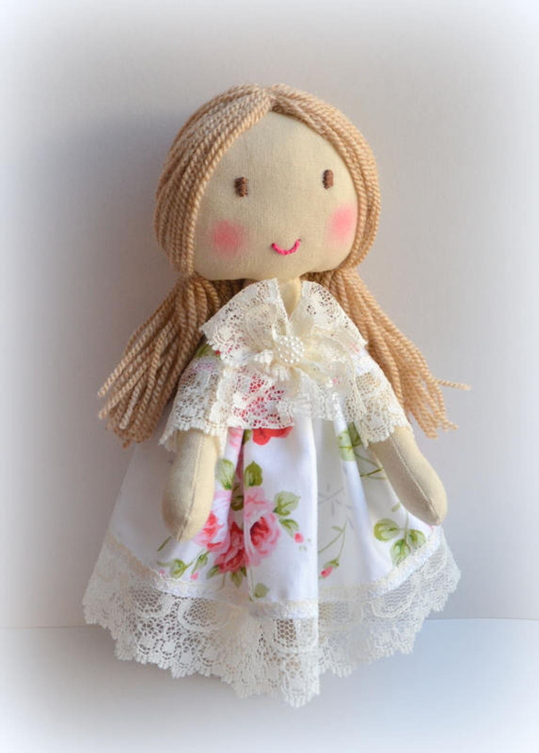Rag Doll Mary Doll Christmas Rag Doll Handmade Toys Doll Games Doll ...