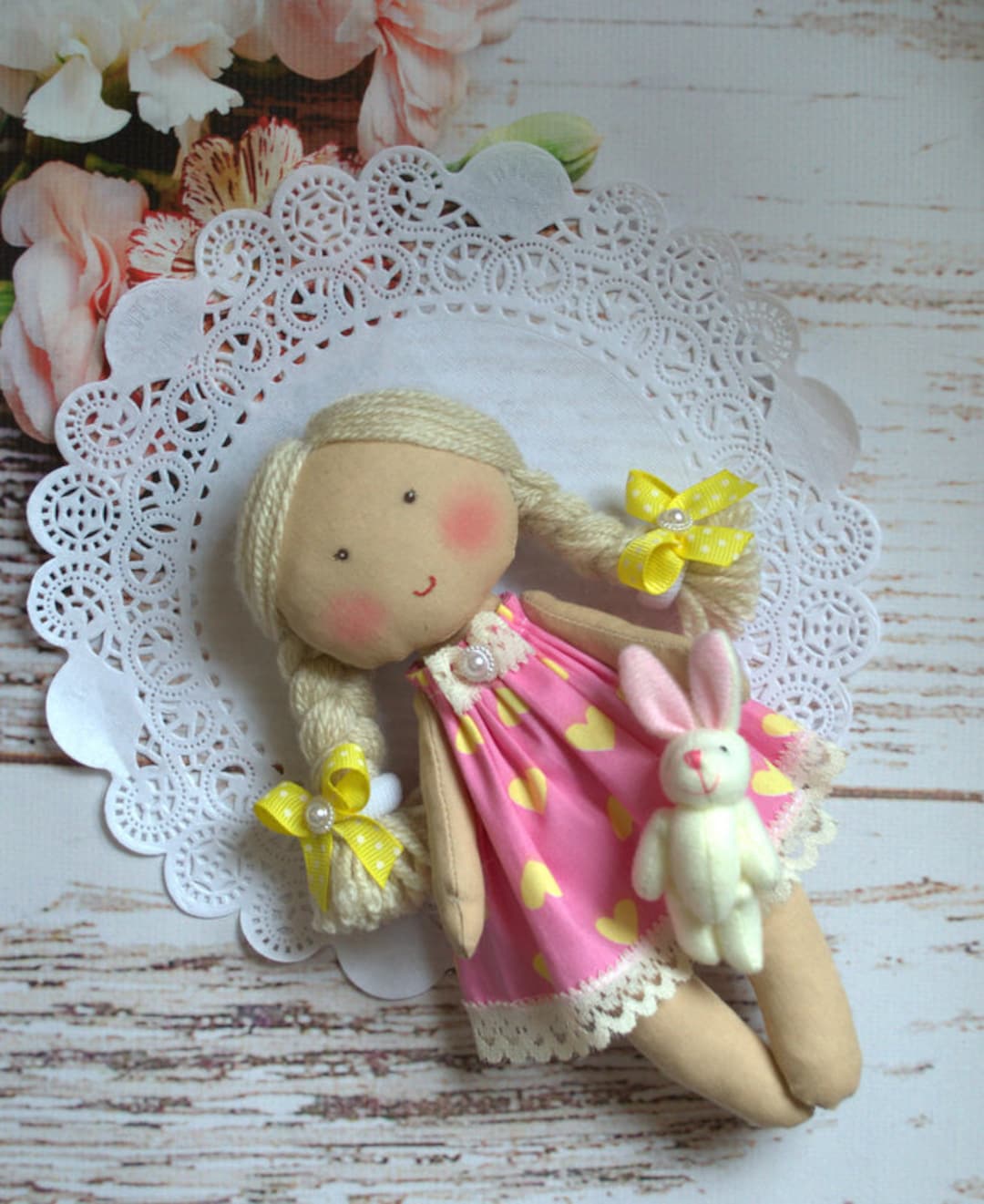Rag Dolls Doll Handmade Little Rag Doll Art Doll Gift Doll - Etsy