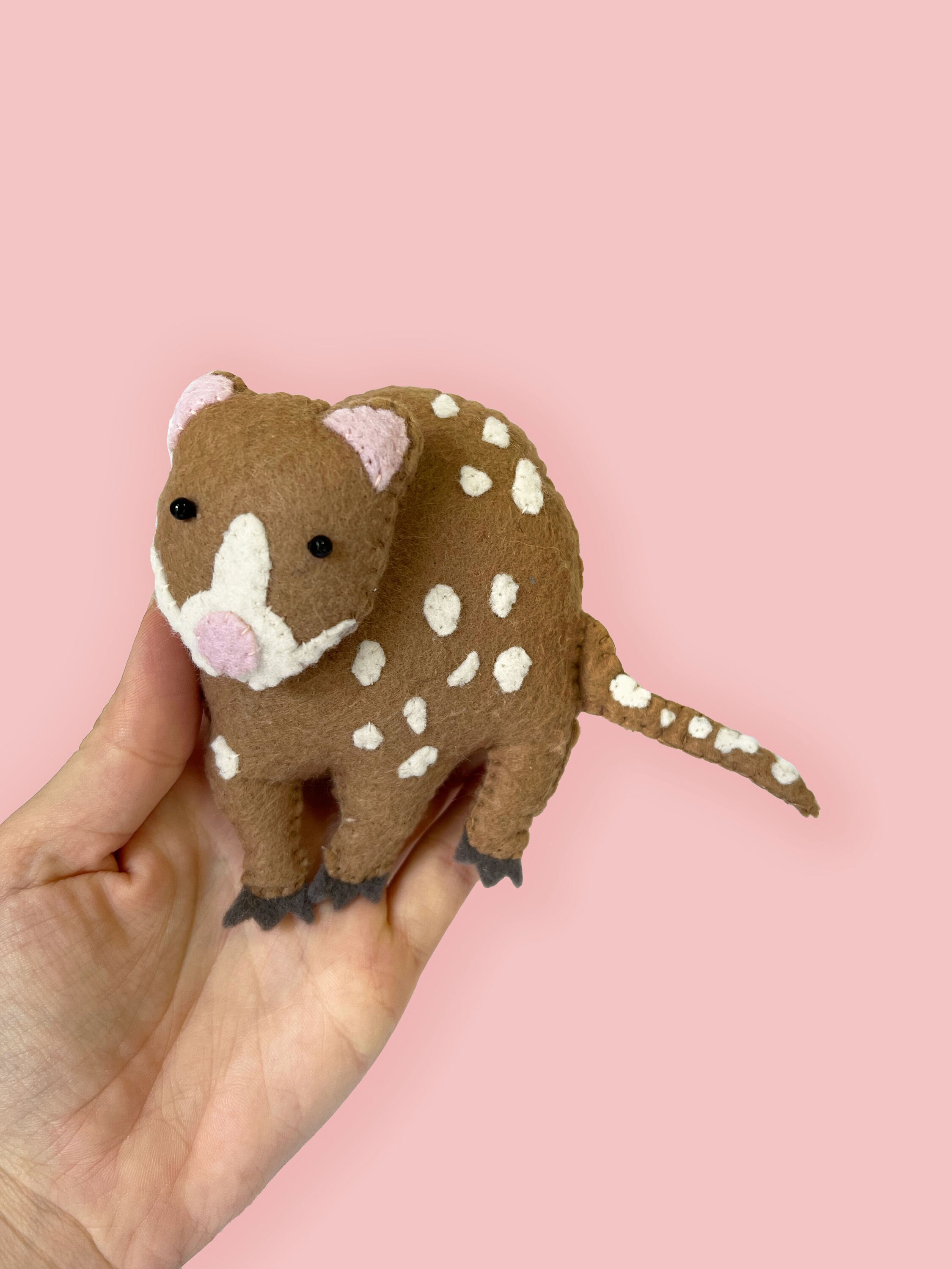 Australian Felt Animals Sewing Pattern PDF Bilby Spotted - Etsy