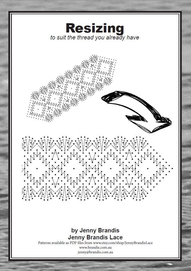 Spider Fish Bracelet is a Bobbin Lace Pattern by Jenny Brandis - Etsy