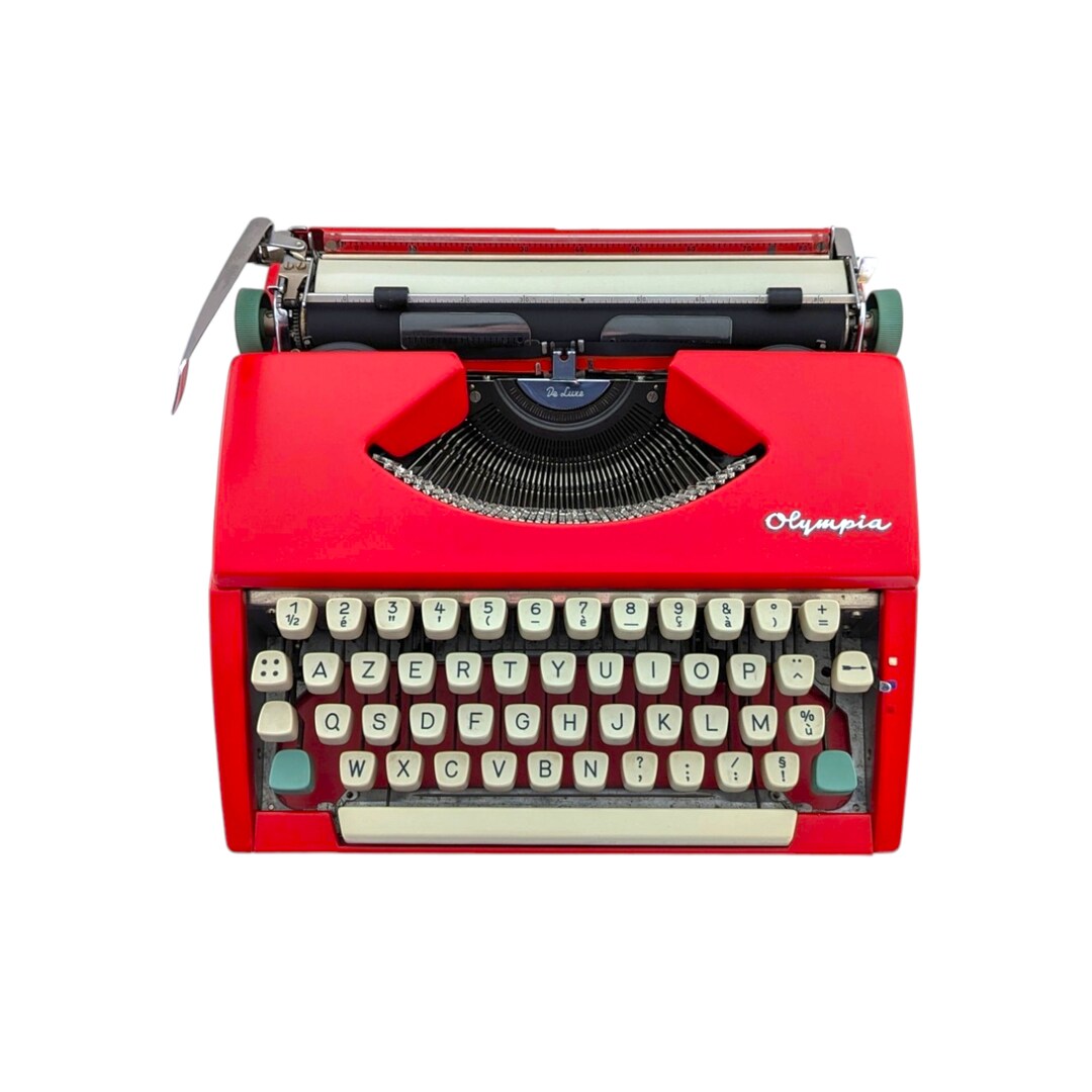 SALE!* Vintage Olympia SF Deluxe typewriter from the 1960s in good ...