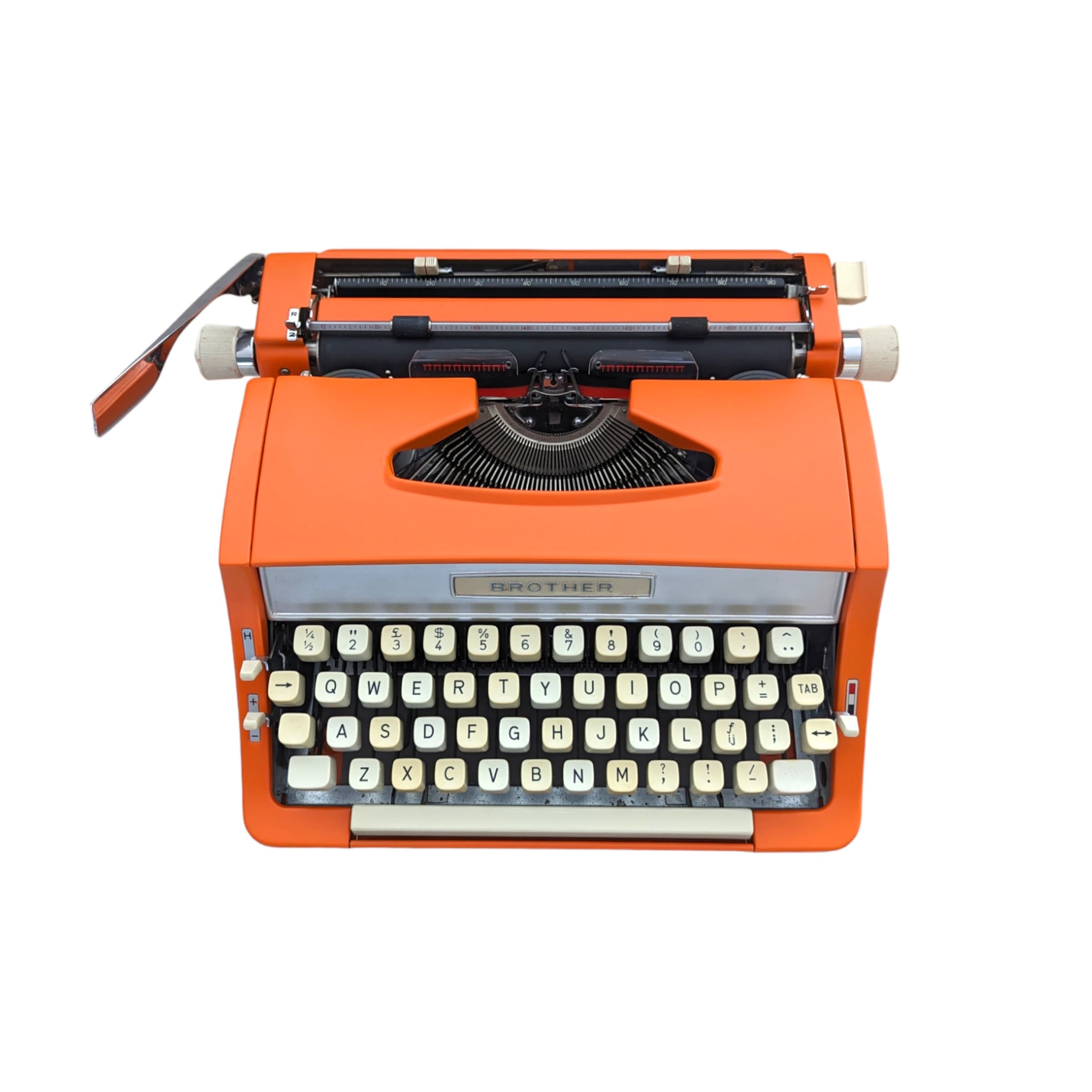 Typewriter Keys Layout