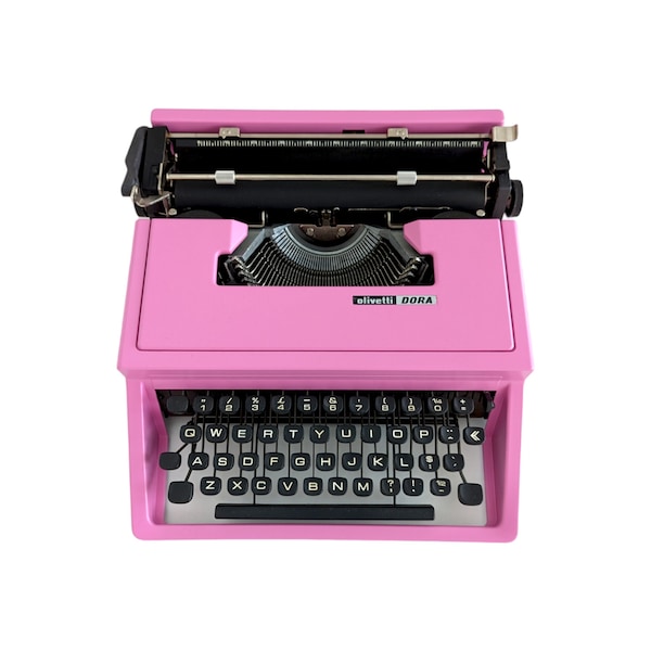 Pink Typewriter - Etsy