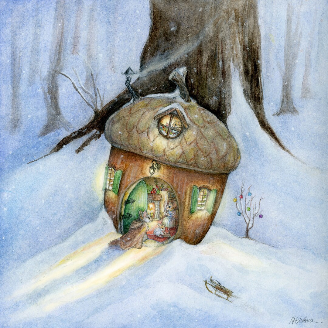 Coming Home, 21cm X 21cm Art Print - Etsy