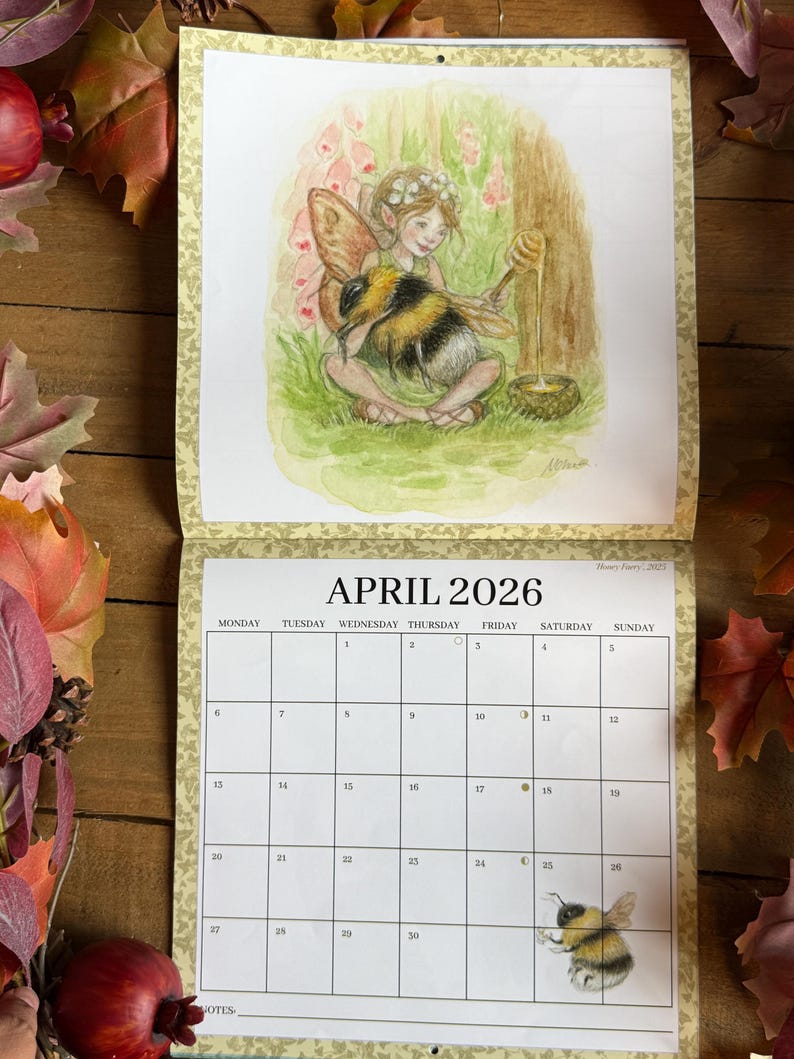 Whimsical Wonders 2026 Wall Calendar - Etsy