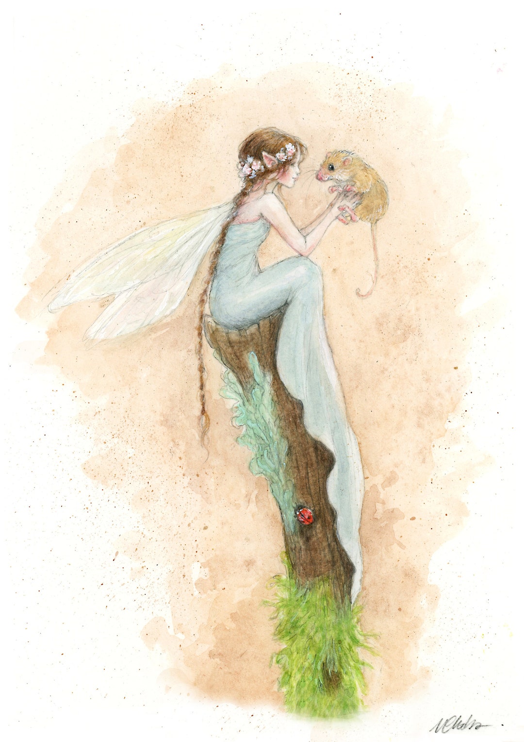 Little One, A4 Art Print - Etsy