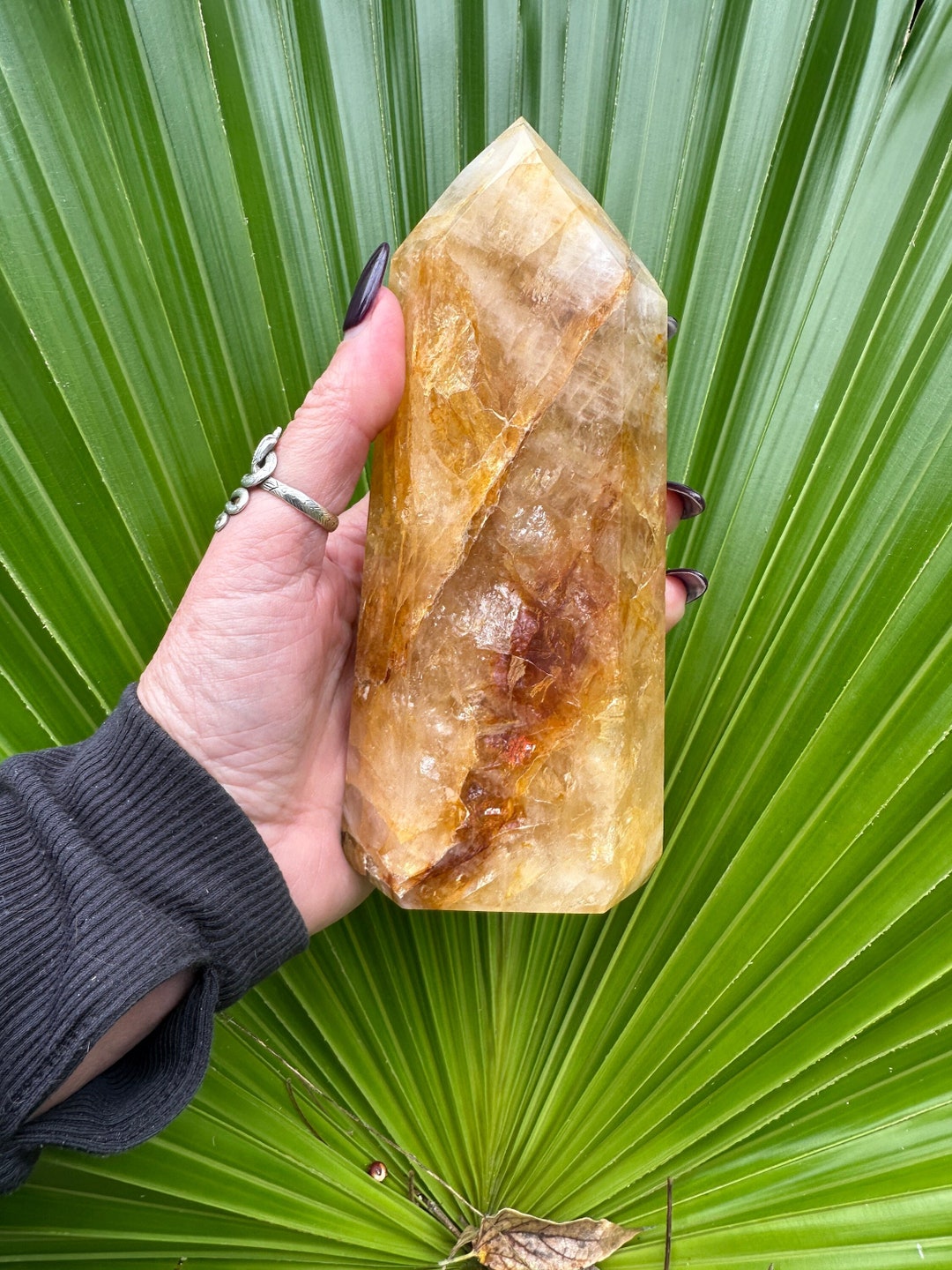 Golden Healer Quartz, Golden Healer Tower, Hematoid Quartz, Golden ...