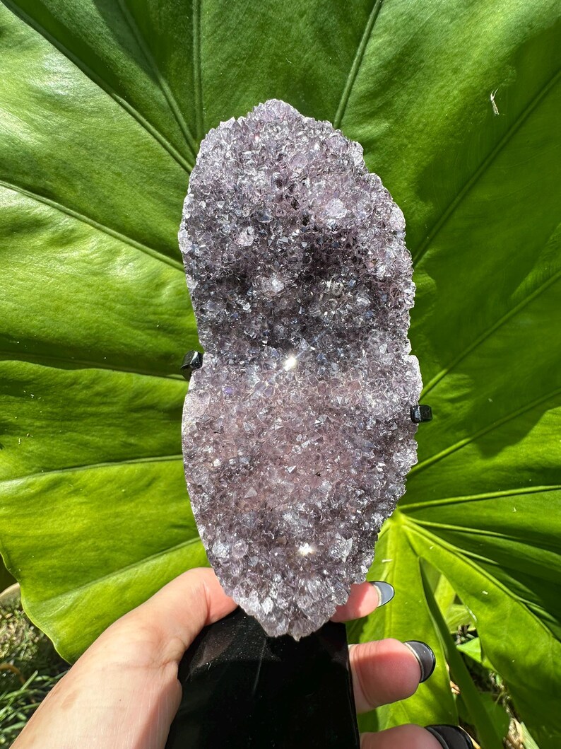 Amethyst Druzy on Stand (no.1) Home Decor. - Etsy