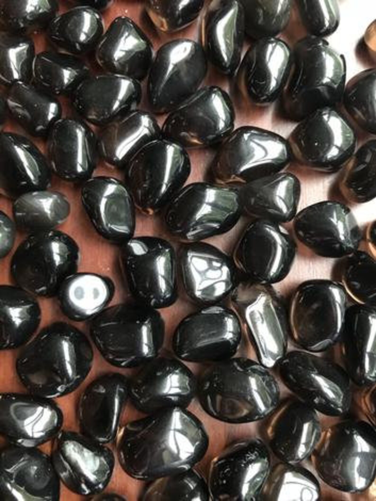 Apache Tears Crystal Tumble, Metaphysics Crystal, Apache Tear, Small ...