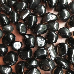 Apache Tears Crystal Tumble, Metaphysics Crystal, Apache Tear, Small Black Stone, Healing ...