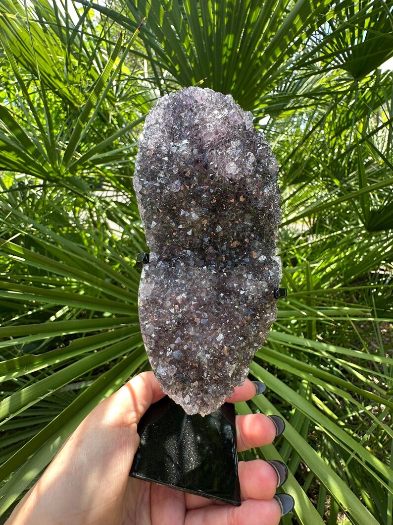 Amethyst Druzy on Stand (no.1) Home Decor. - Etsy