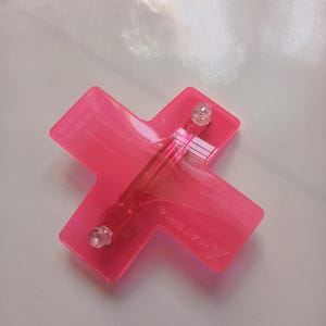 A Transparent Cybercore Cross Hair Clip Decora, Barrett Tenshi Kaiwai ...