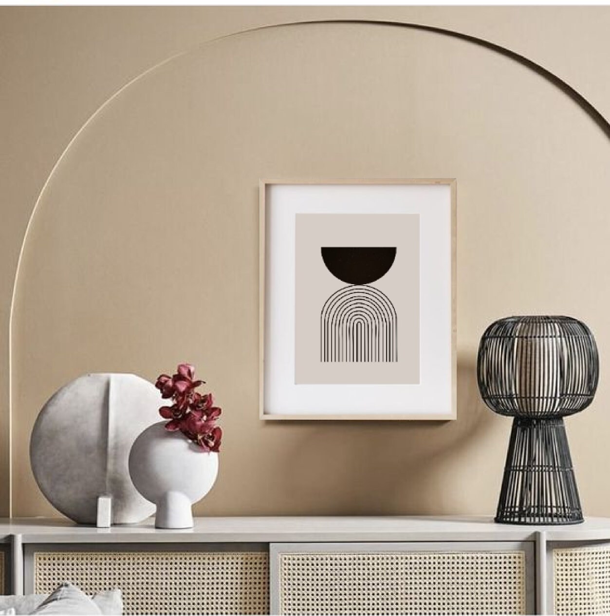 Abstract Art Geometric Wall Art Modern Wall Art Minimal - Etsy