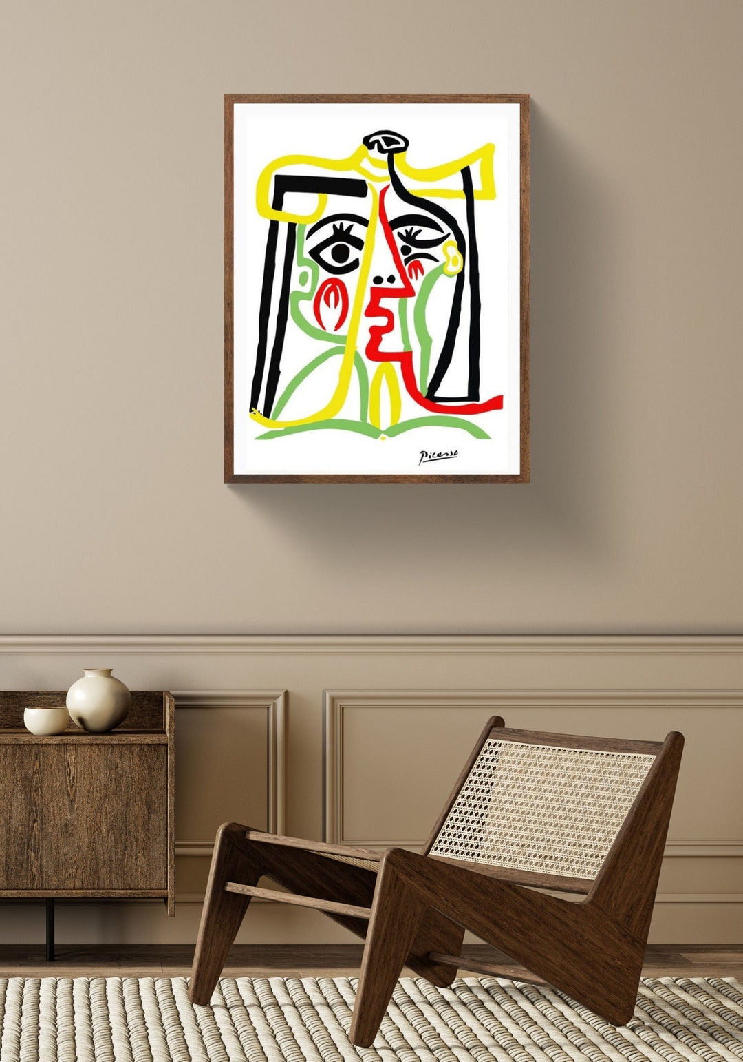 Picasso Drawing, Abstract Wall Art, Picasso Print, Picasso Poster, Home ...