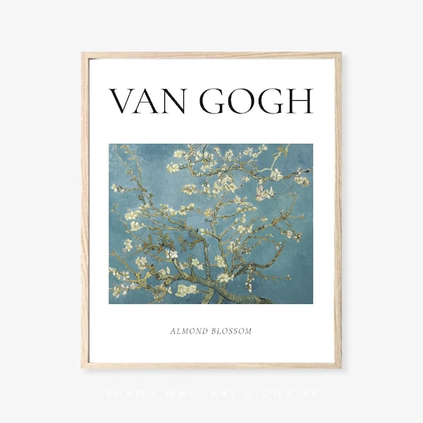 Van Gogh Almond Blossom Poster - Etsy